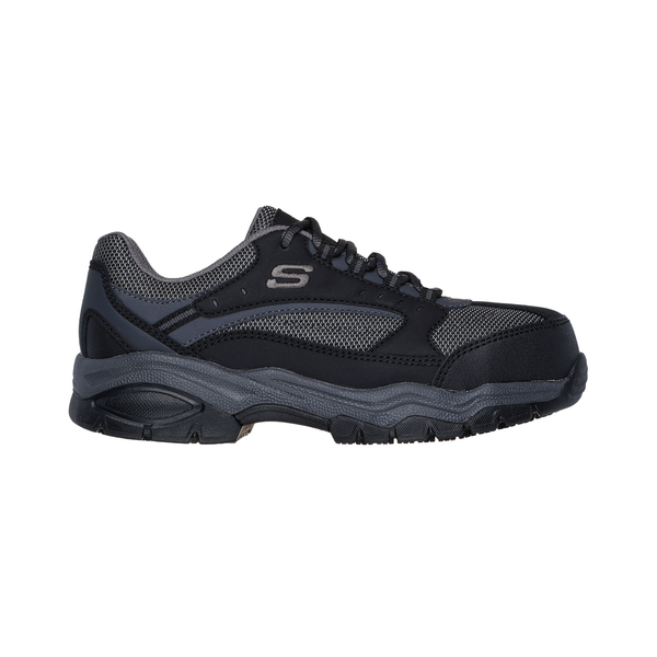 Zapatilla de Seguridad Skechers Biscoe Negro | Topsafe.cl – TOPSAFE